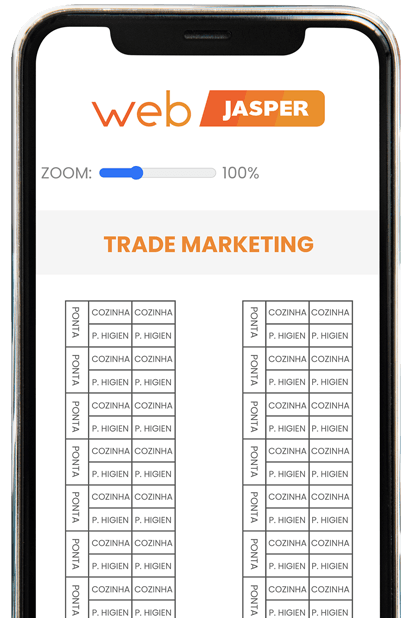 Sistema de Trade Marketing - Web Jasper